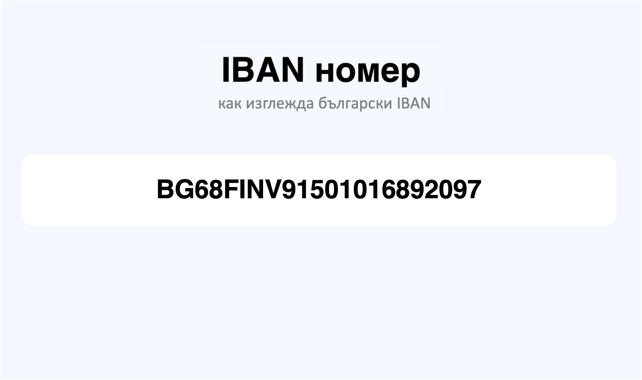 IBAN - какво е, как работи и как да го получа?